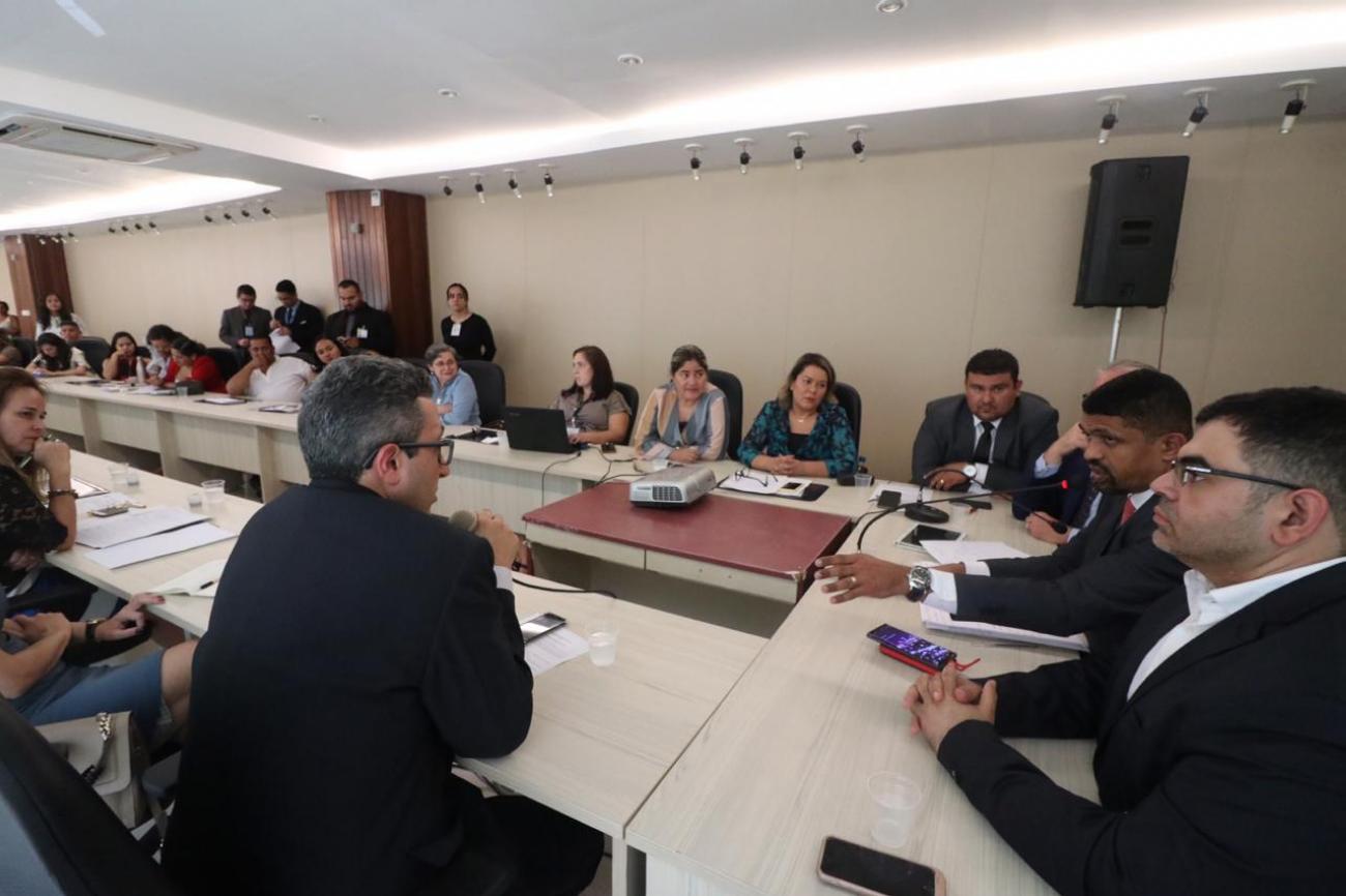 Comissão de Saúde da Alepa recebe o Secretário Dr. Alberto Beltrame - ALEPA